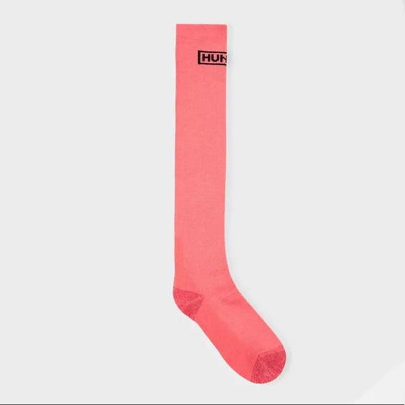 Hunter | Accessories | Hunter Tall Knit Boot Socks In Rhythmic Pink Lxl ...